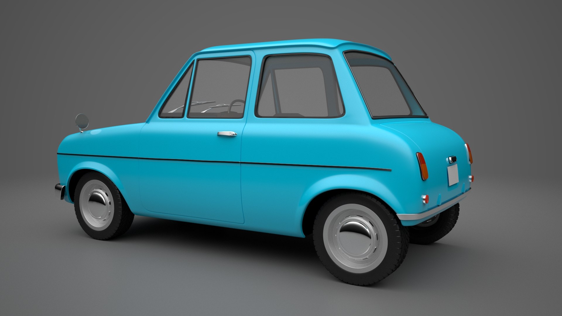 Cartoon Car Suzulight 3D - TurboSquid 1472141