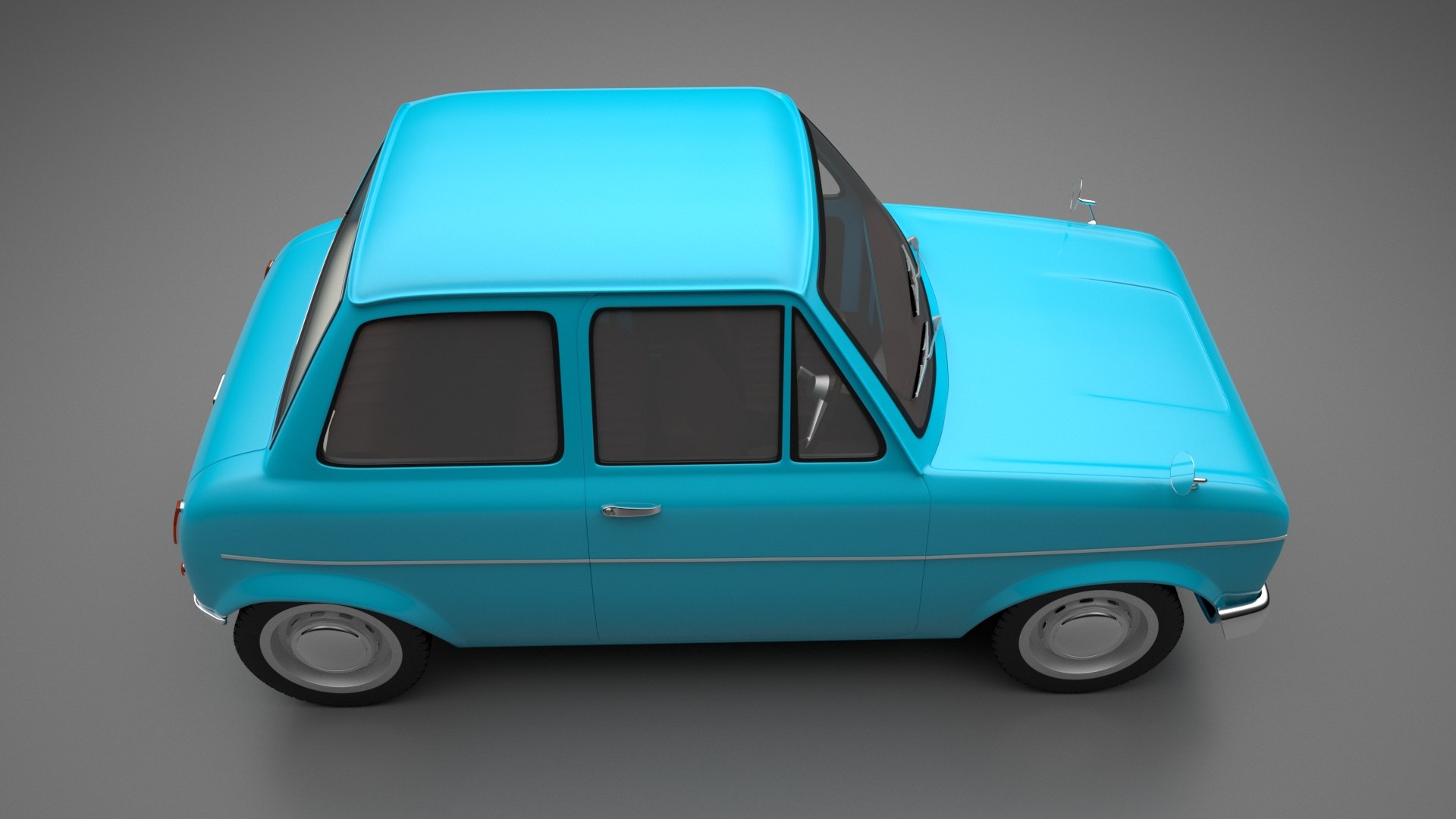 Cartoon Car Suzulight 3D - TurboSquid 1472141