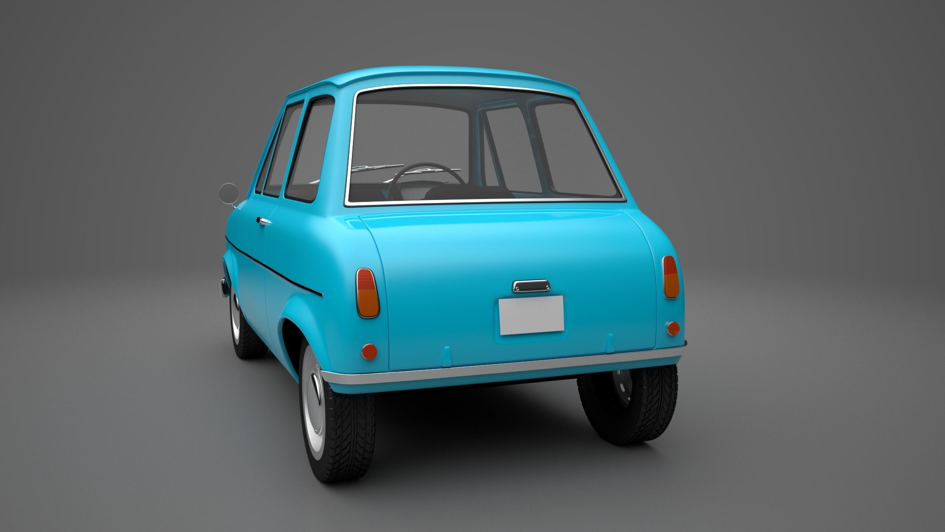 Cartoon Car Suzulight 3D - TurboSquid 1472141