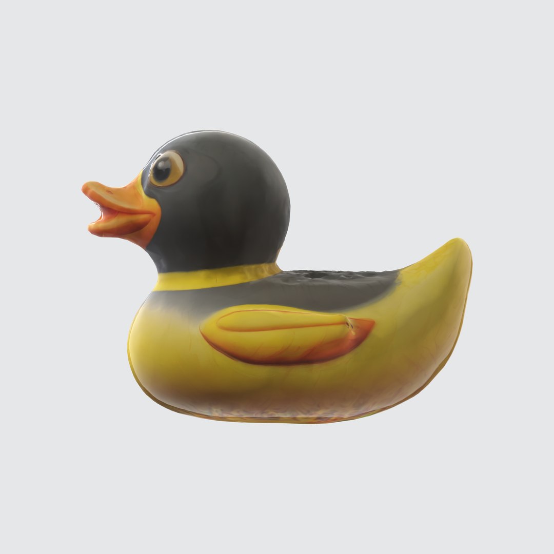 3D Model A Rubber Duck - TurboSquid 2259965