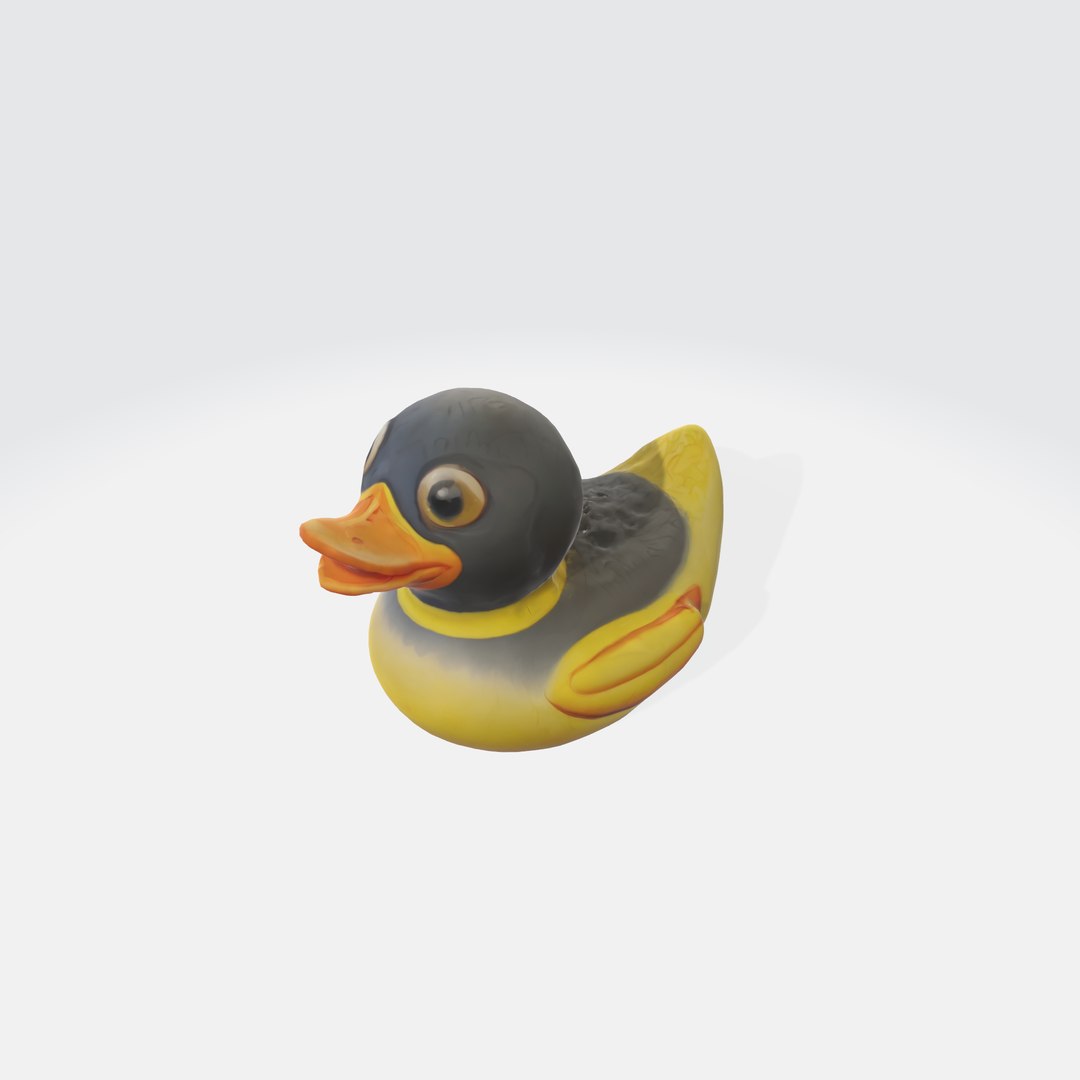 3D Model A Rubber Duck - TurboSquid 2259965