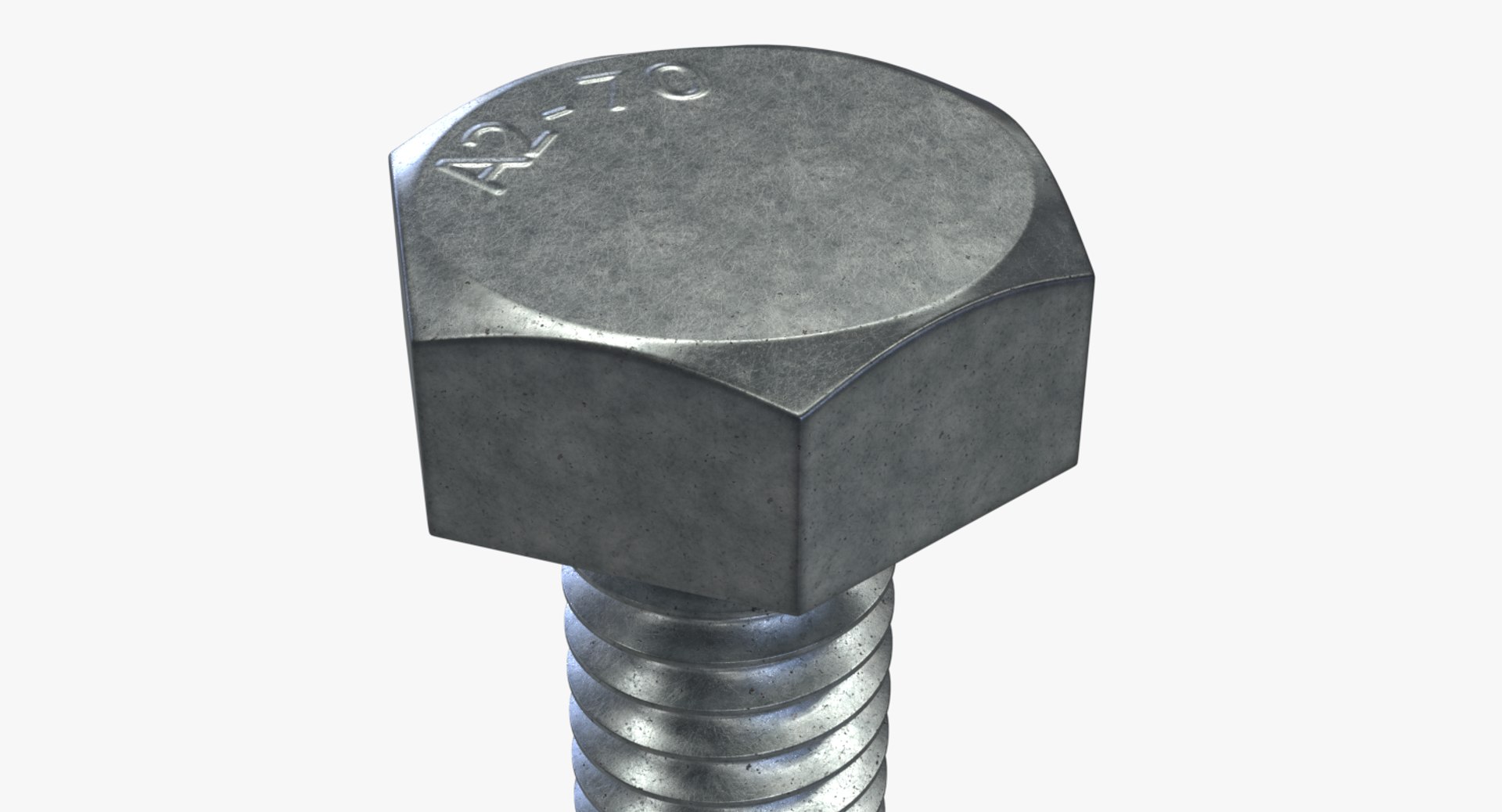 3D Hex Bolt M4x25 - TurboSquid 1355160