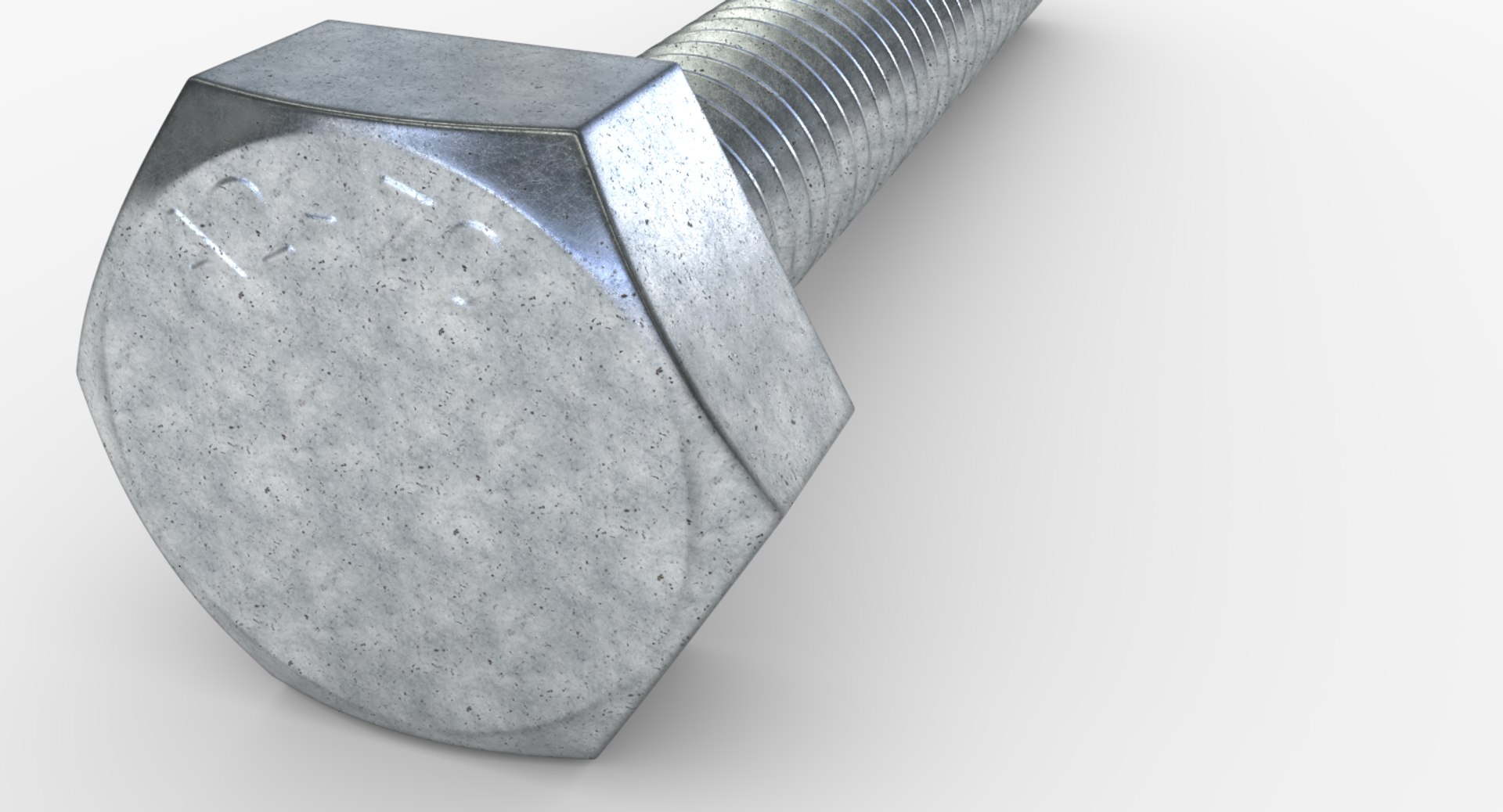 3D Hex Bolt M4x25 - TurboSquid 1355160