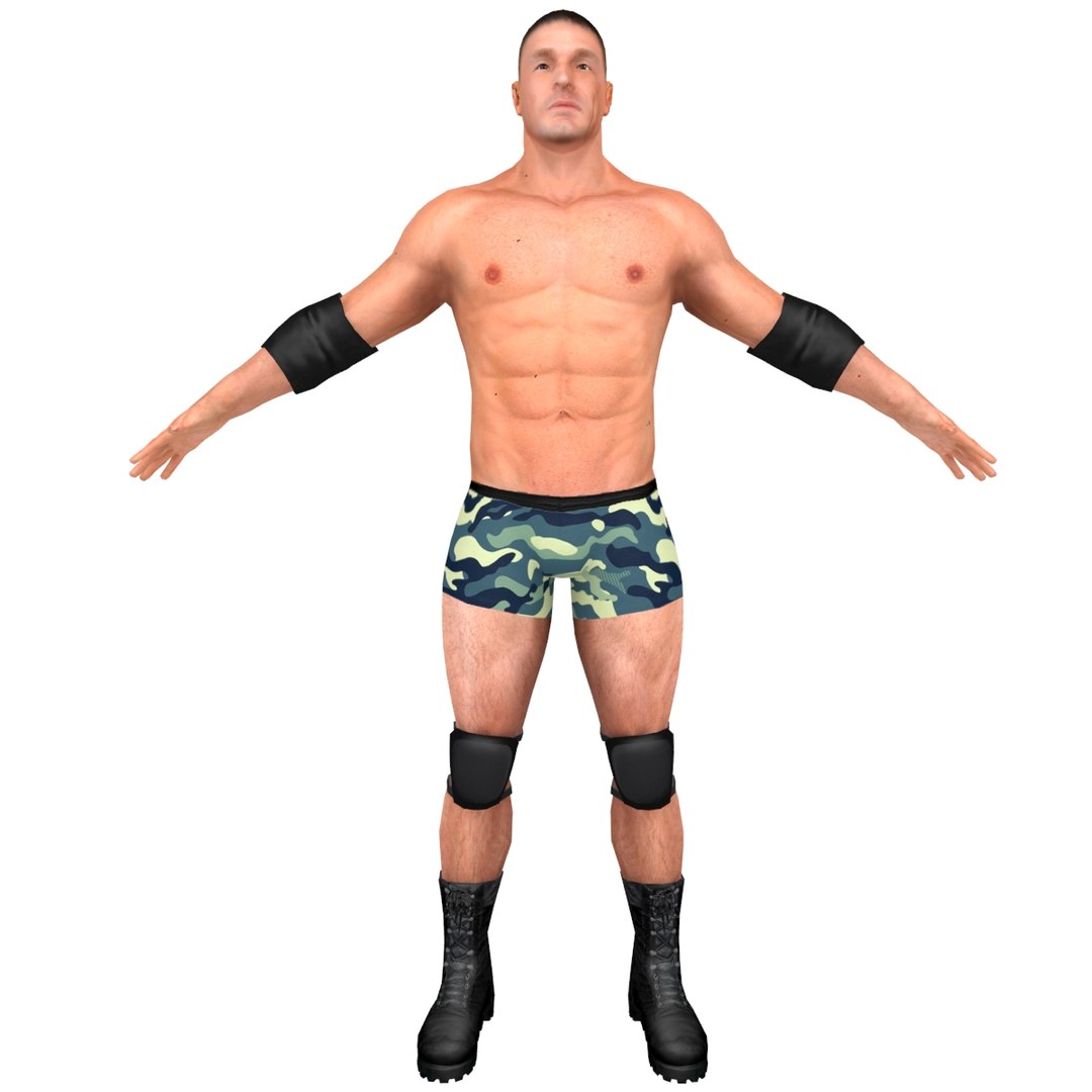 Wrestler Games 3D Model - TurboSquid 1303894