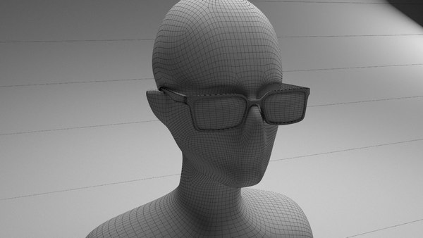 3D Eye glasses 3D model 1 set model - TurboSquid 1823417