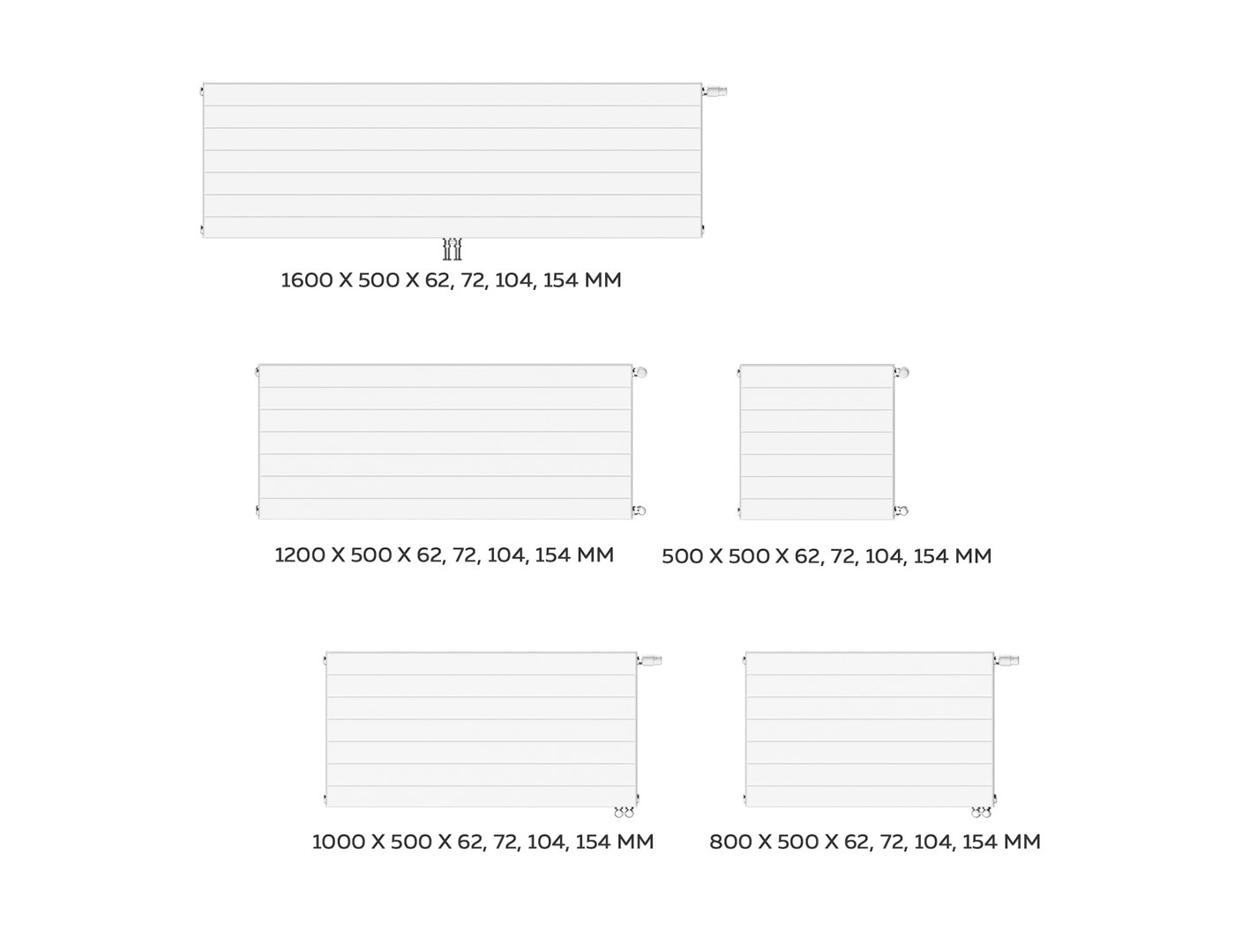 3D Radiators Purmo Set 01-05 - TurboSquid 1909700