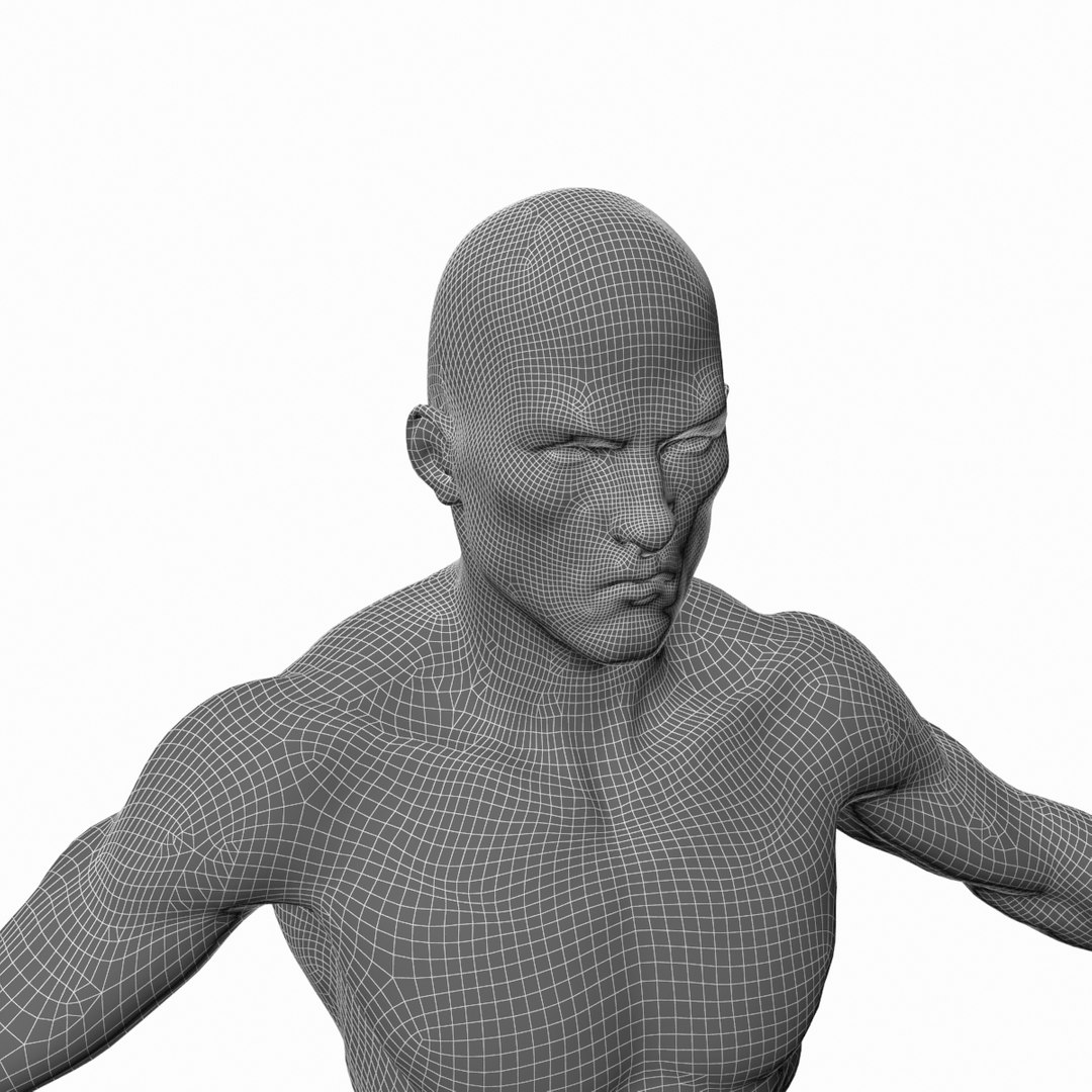 Boxer Man Obj
