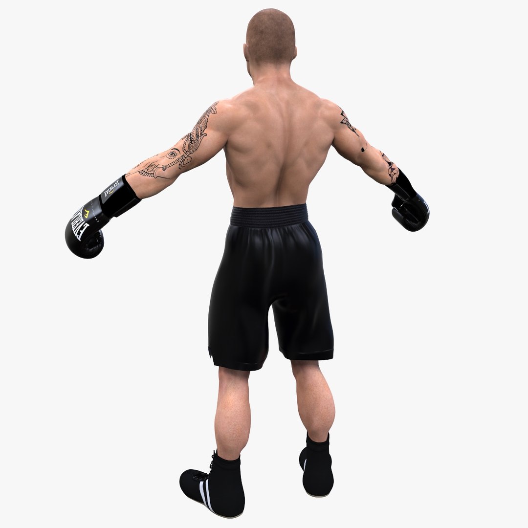 Boxer Man Obj
