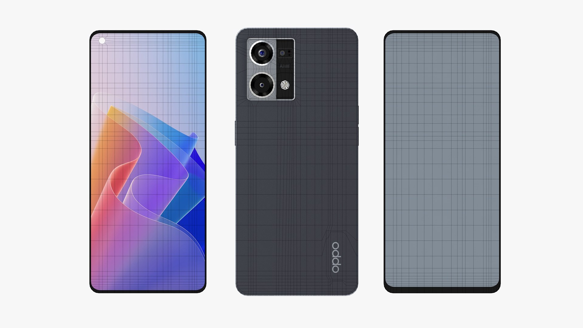 OPPO-F21-Pro 3D model 3D model - TurboSquid 1950017