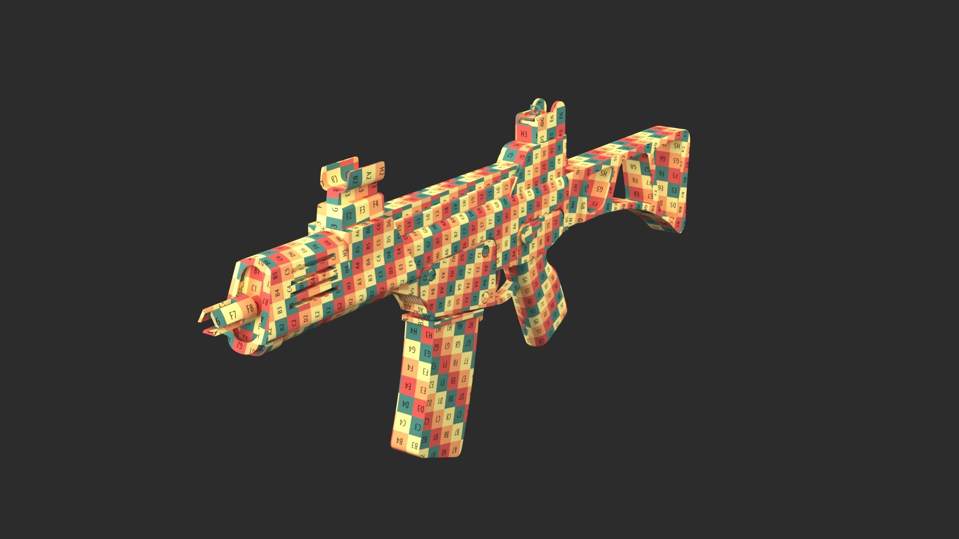 3D Toy Gun Model - TurboSquid 1929572