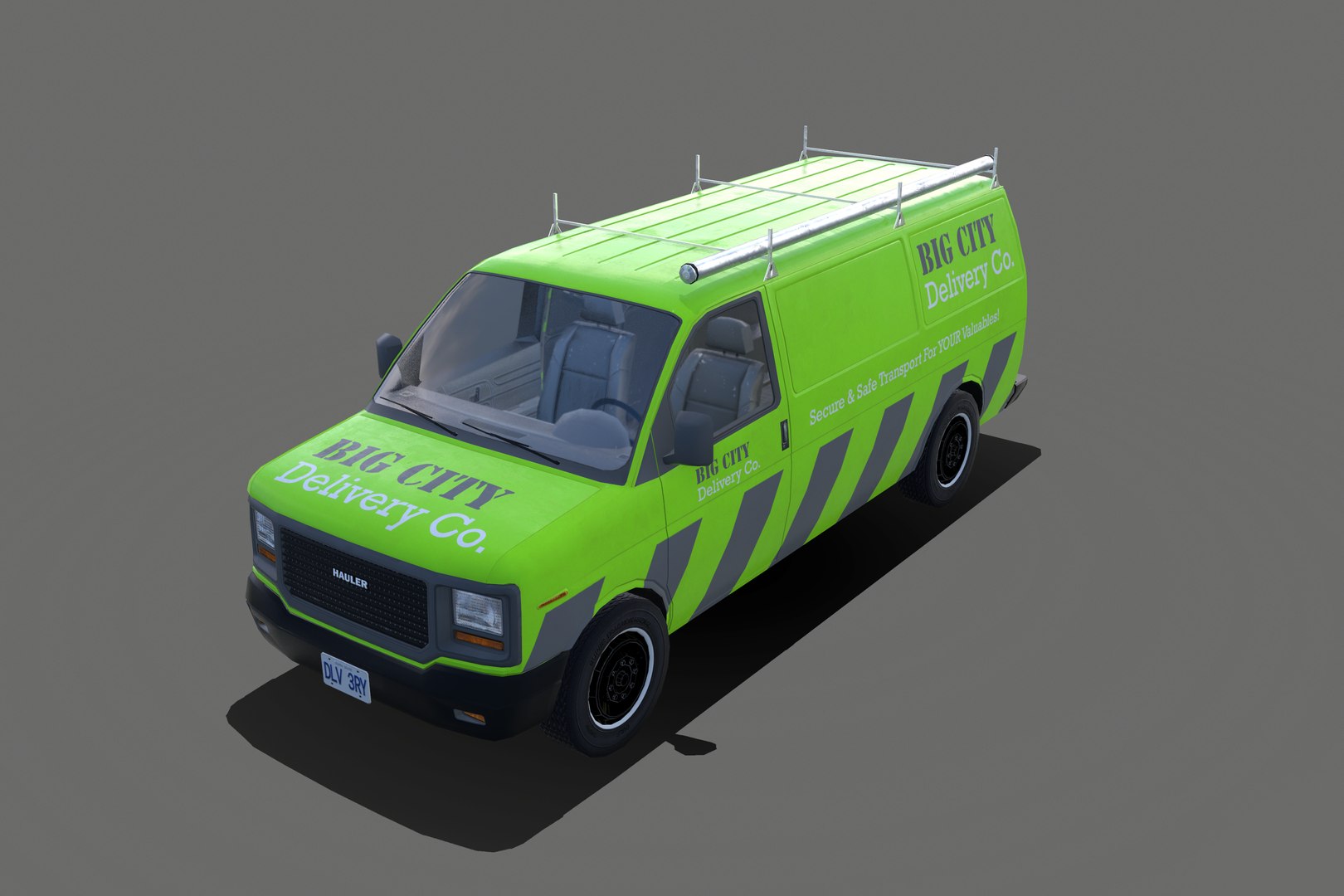 Modern Delivery Van 3D Model - TurboSquid 1263214