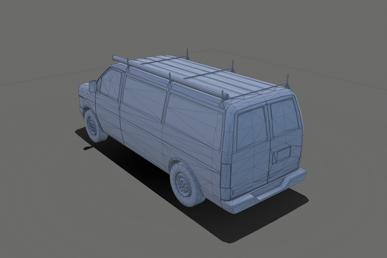 Modern Delivery Van 3D Model - TurboSquid 1263214
