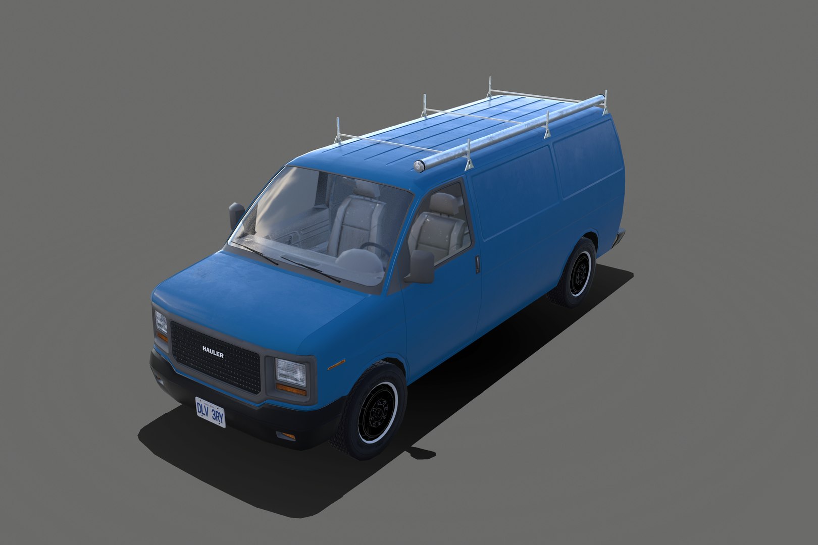 Modern Delivery Van 3D Model - TurboSquid 1263214