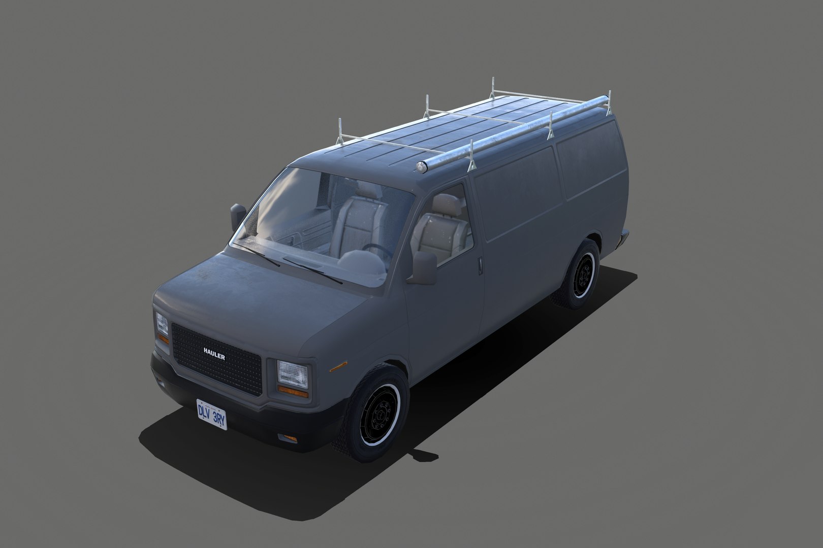 Modern Delivery Van 3D Model - TurboSquid 1263214
