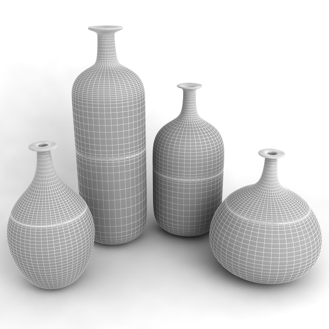 vases 01 3d dxf