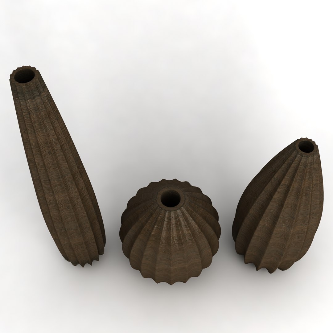 vases 01 3d dxf