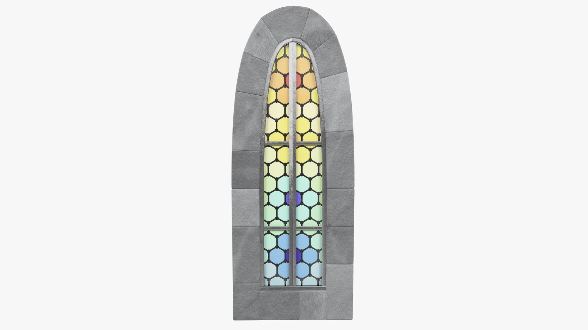 Stylized Old Castle Window Model - TurboSquid 1668216