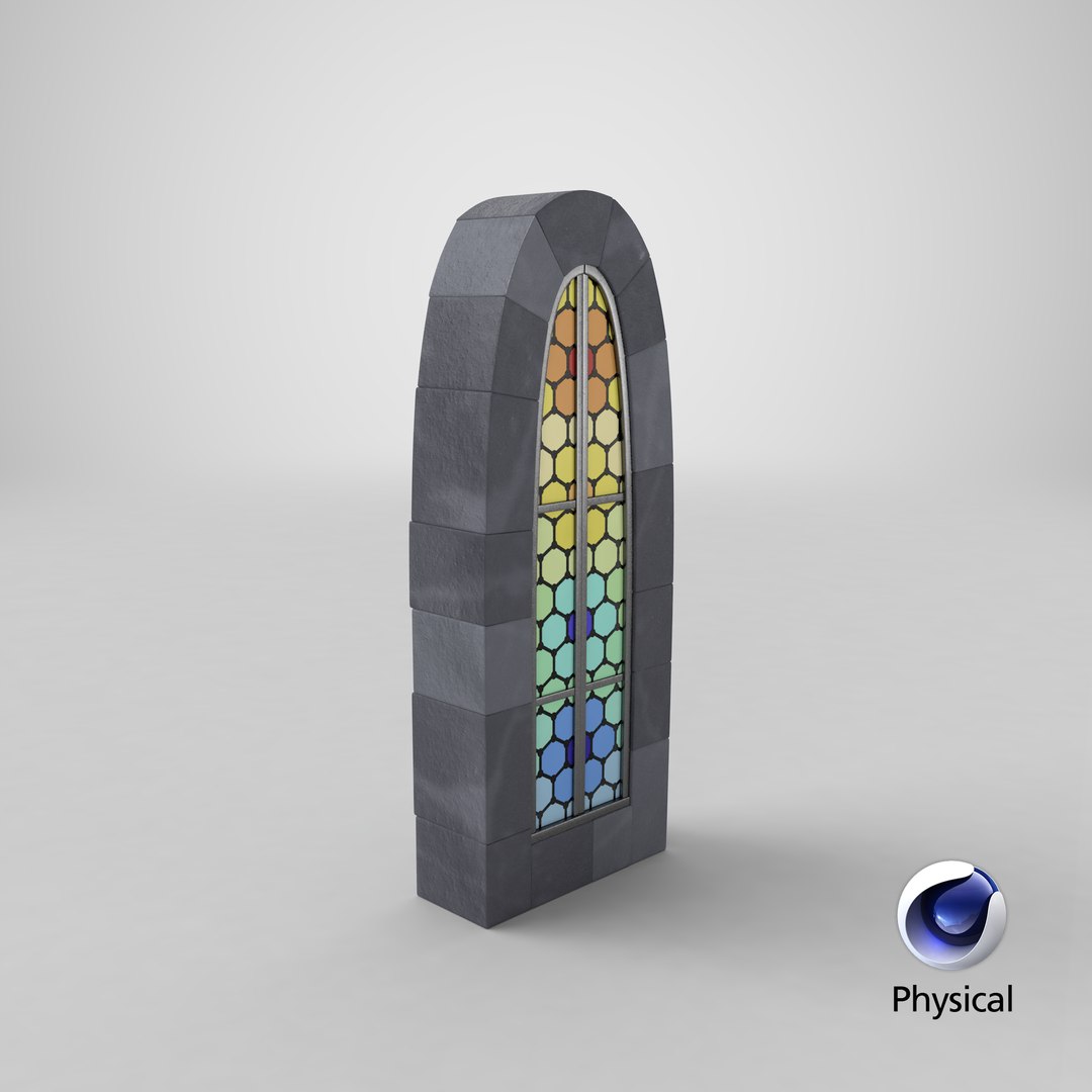 Stylized Old Castle Window Model - TurboSquid 1668216