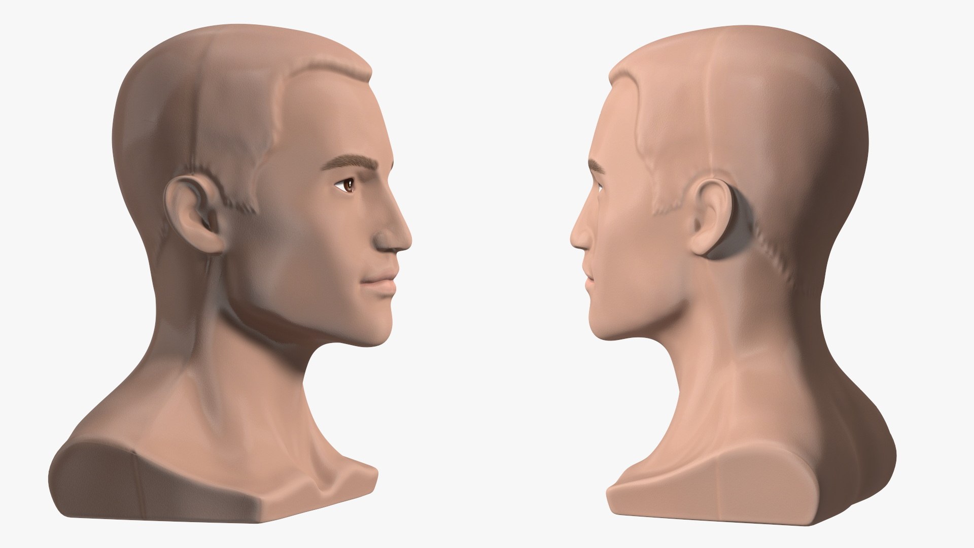 3D Plastic Mannequin Heads Collection - TurboSquid 2240024