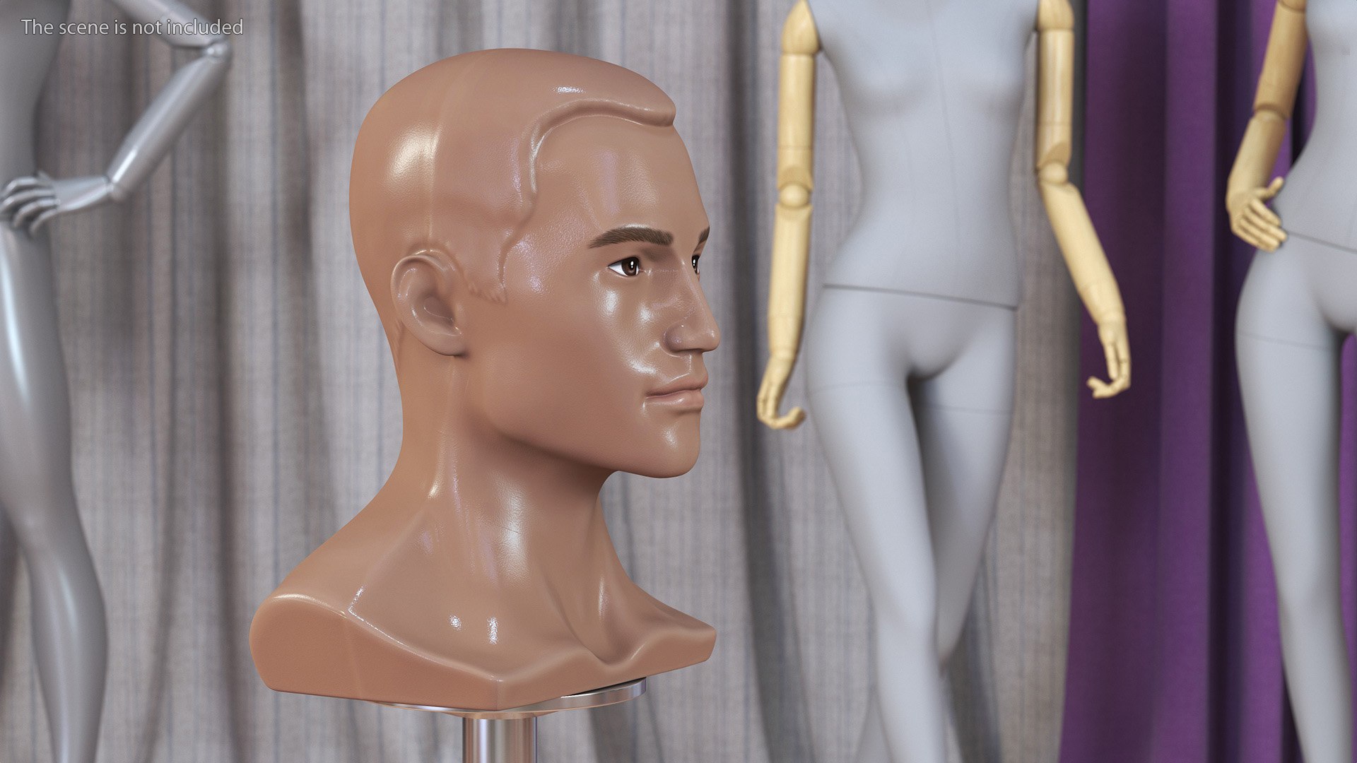 3D Plastic Mannequin Heads Collection - TurboSquid 2240024