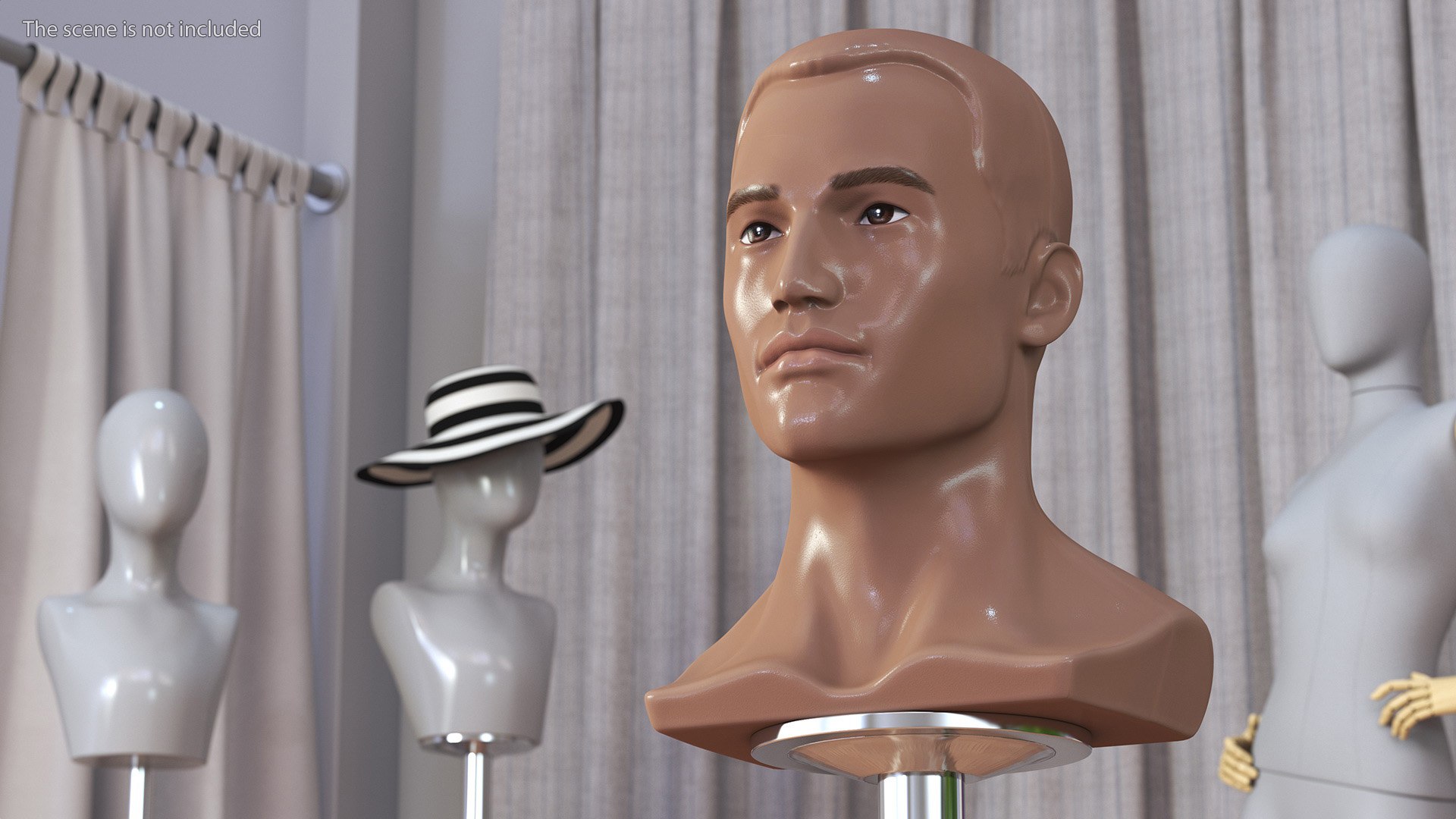 3D Plastic Mannequin Heads Collection - TurboSquid 2240024