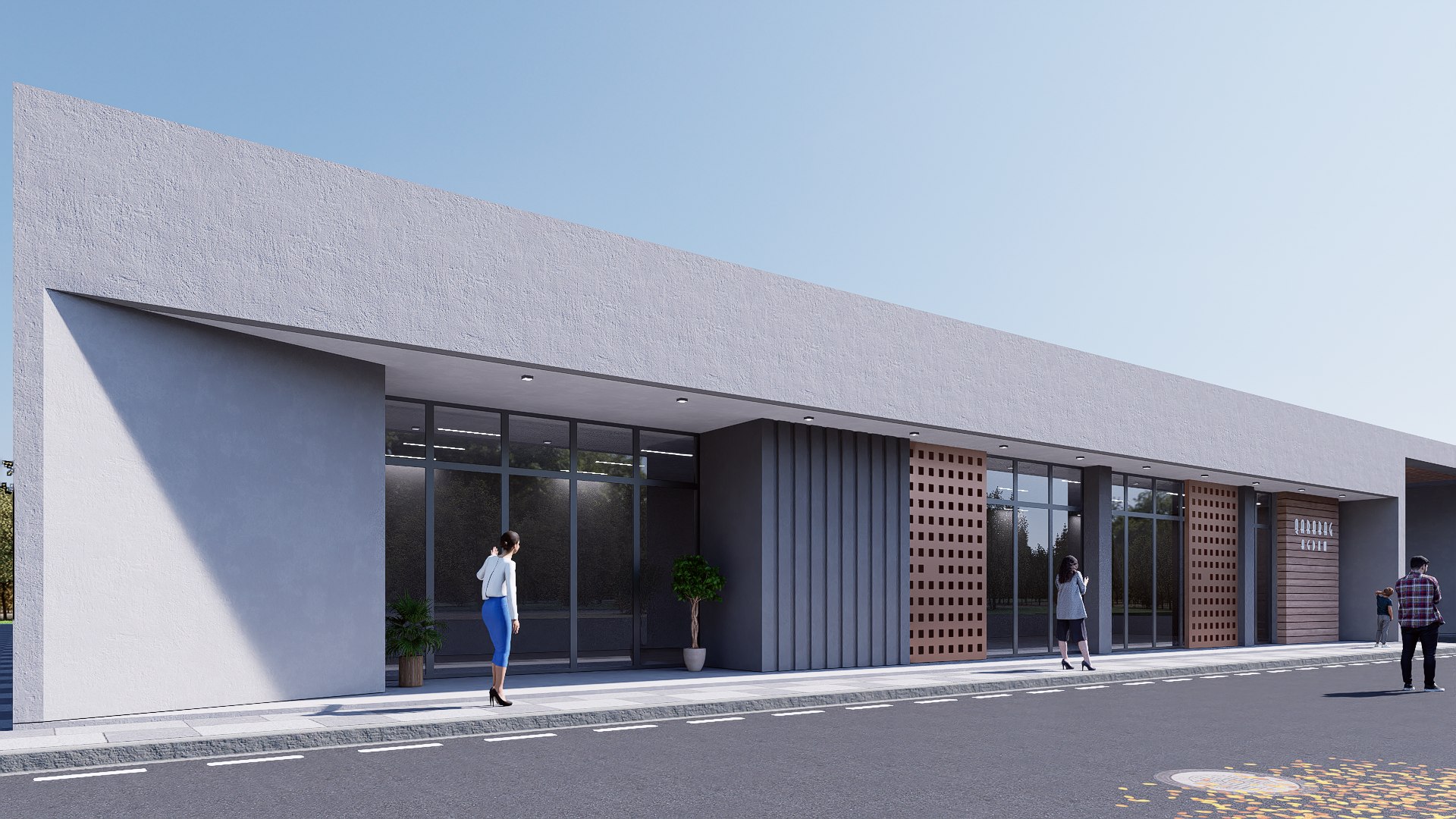3D Model Commercial Building - TurboSquid 2387451