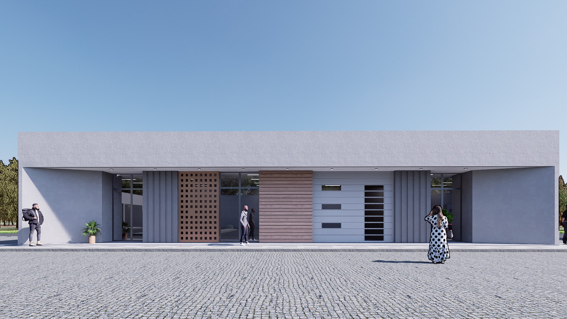 3D Model Commercial Building - TurboSquid 2387451