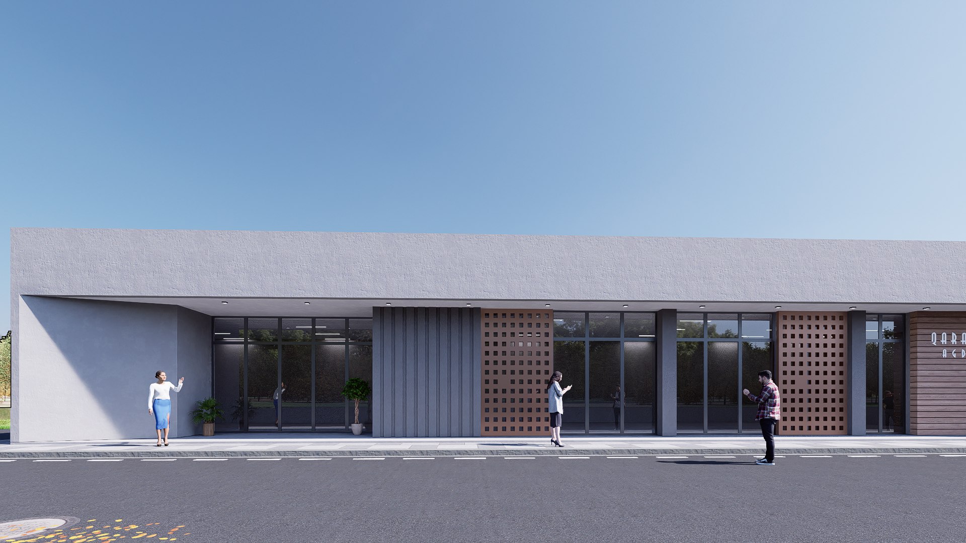 3D Model Commercial Building - TurboSquid 2387451