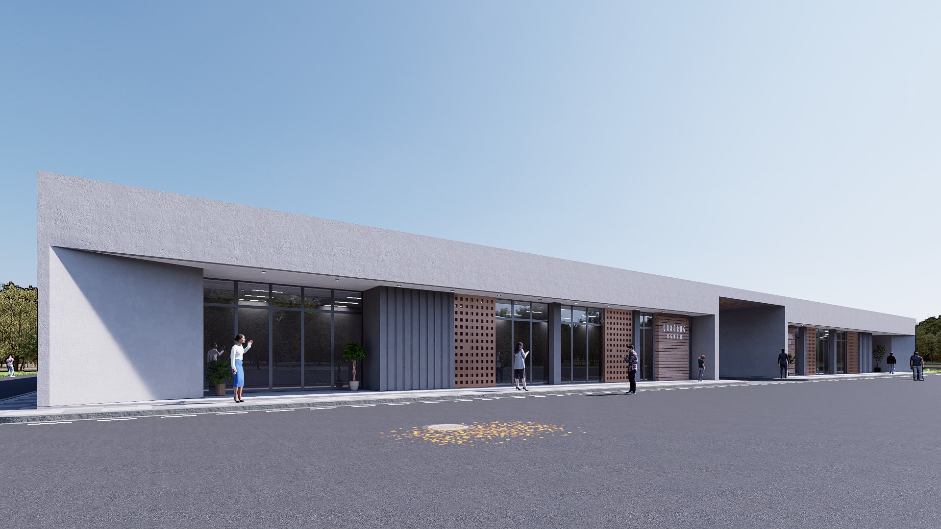 3D Model Commercial Building - TurboSquid 2387451