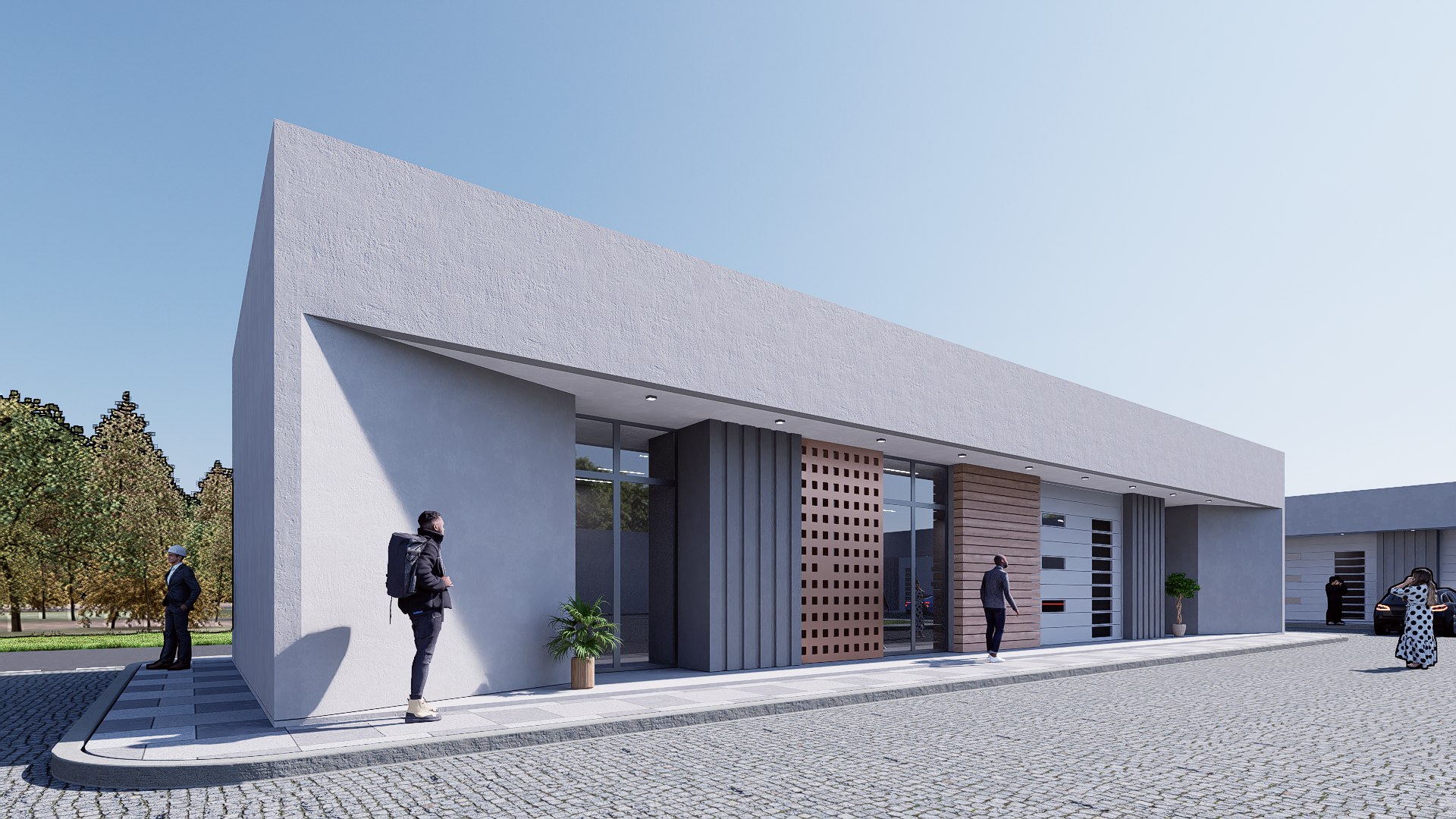 3D Model Commercial Building - TurboSquid 2387451