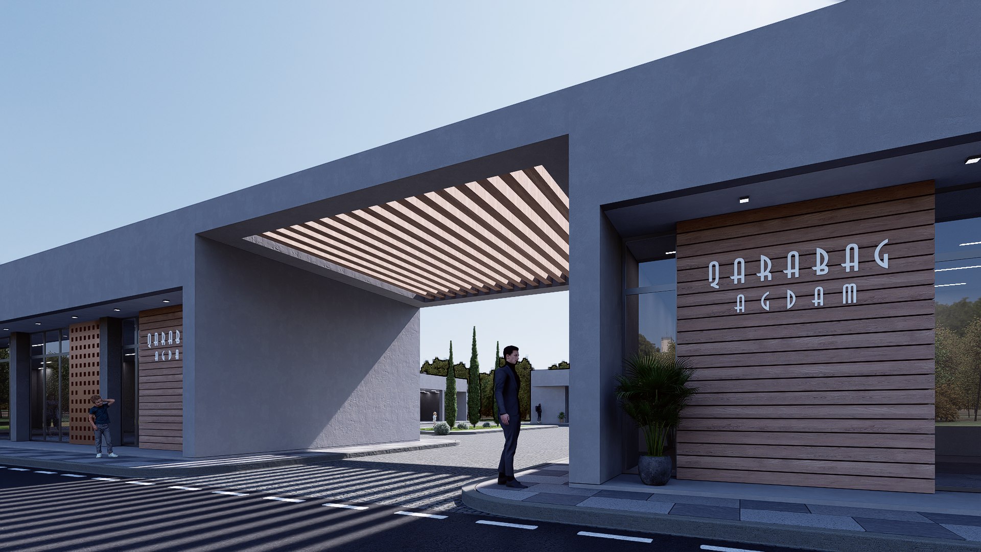 3D Model Commercial Building - TurboSquid 2387451