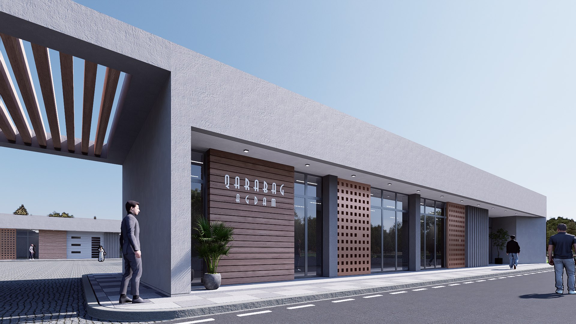 3D Model Commercial Building - TurboSquid 2387451