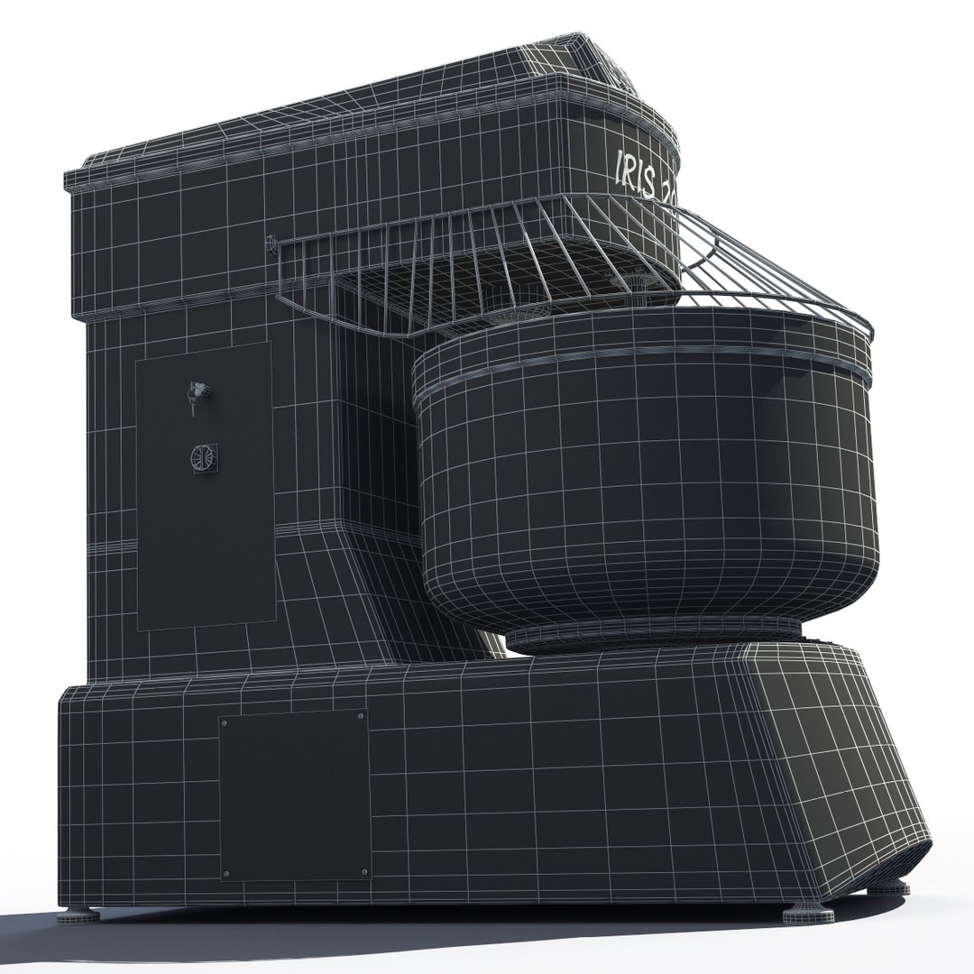 Kneading Machine 3d Model