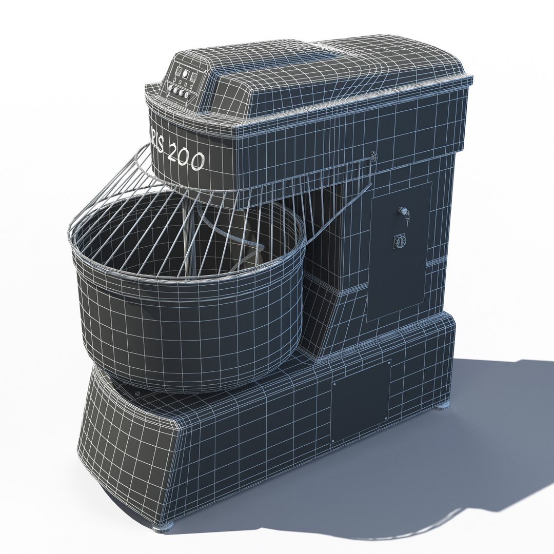 Kneading Machine 3d Model