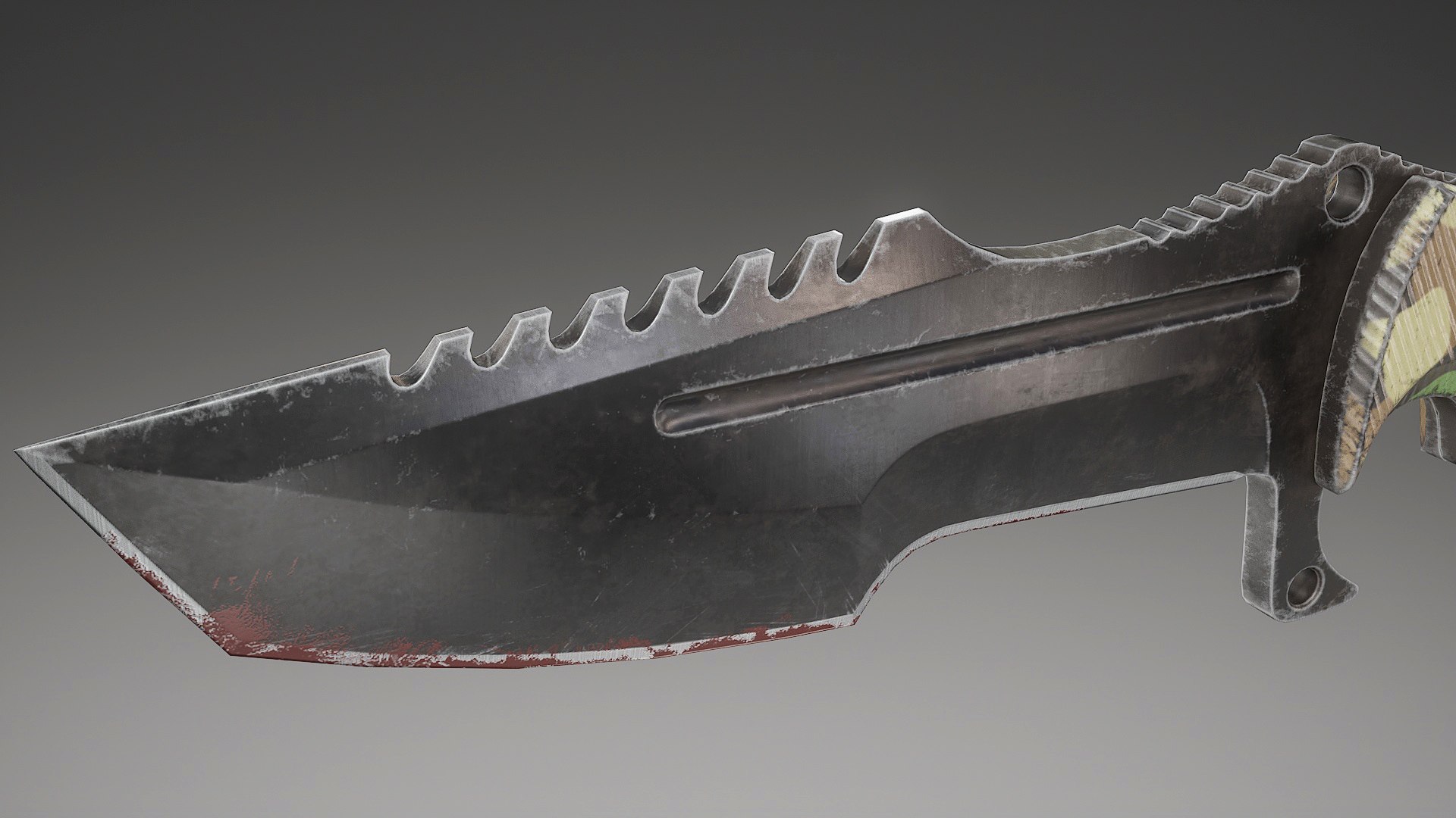Tactical Combat Knife V4 3D Model - TurboSquid 2252085