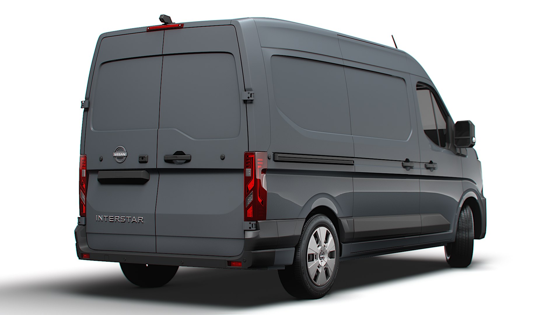3D Nissan Interstar High Roof Van L2H2 2024 - TurboSquid 2190175