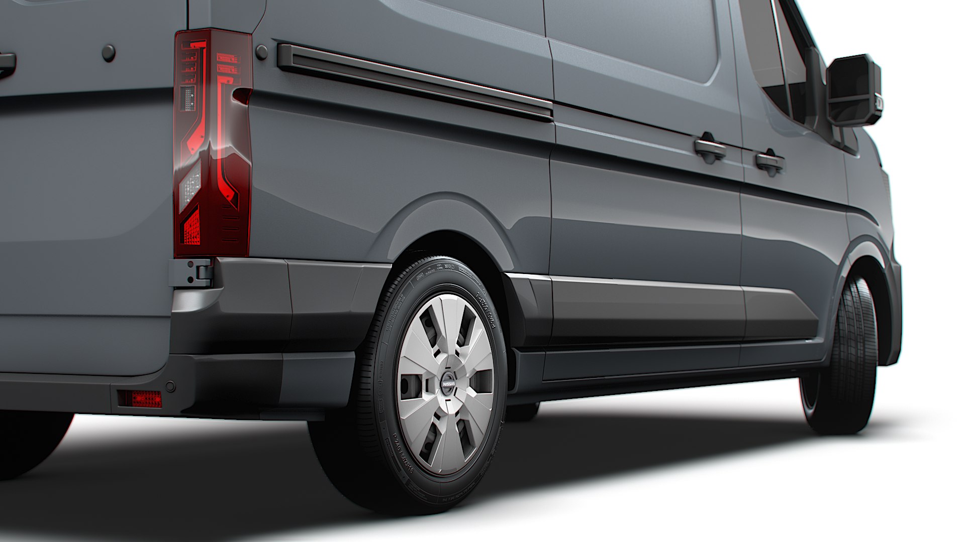3D Nissan Interstar High Roof Van L2H2 2024 - TurboSquid 2190175