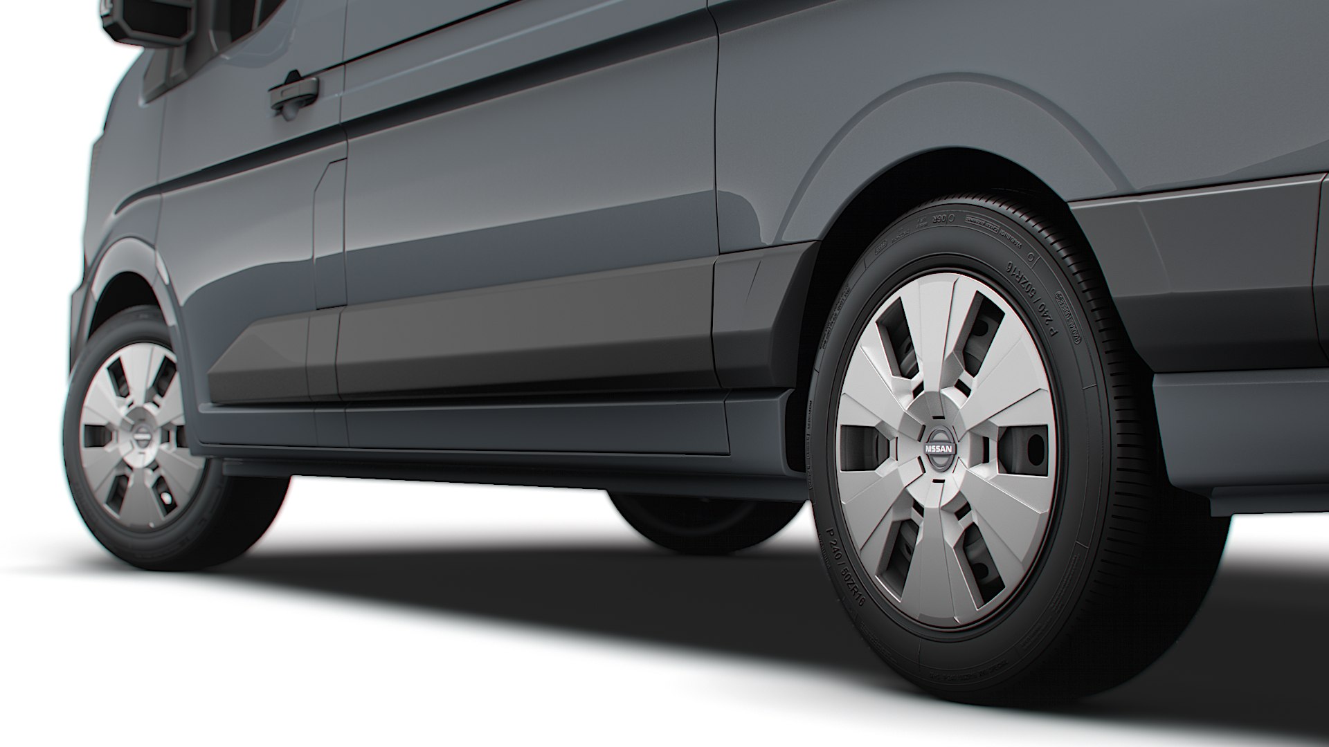 3D Nissan Interstar High Roof Van L2H2 2024 - TurboSquid 2190175