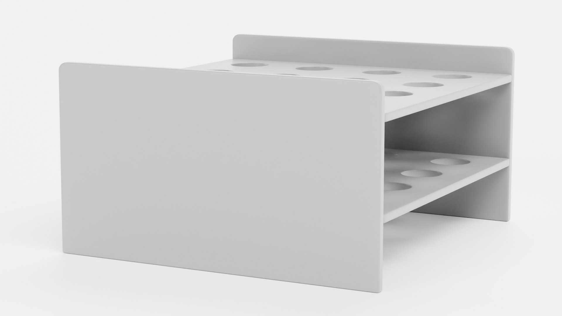 3D Model Test Tubes Rack - TurboSquid 1523536