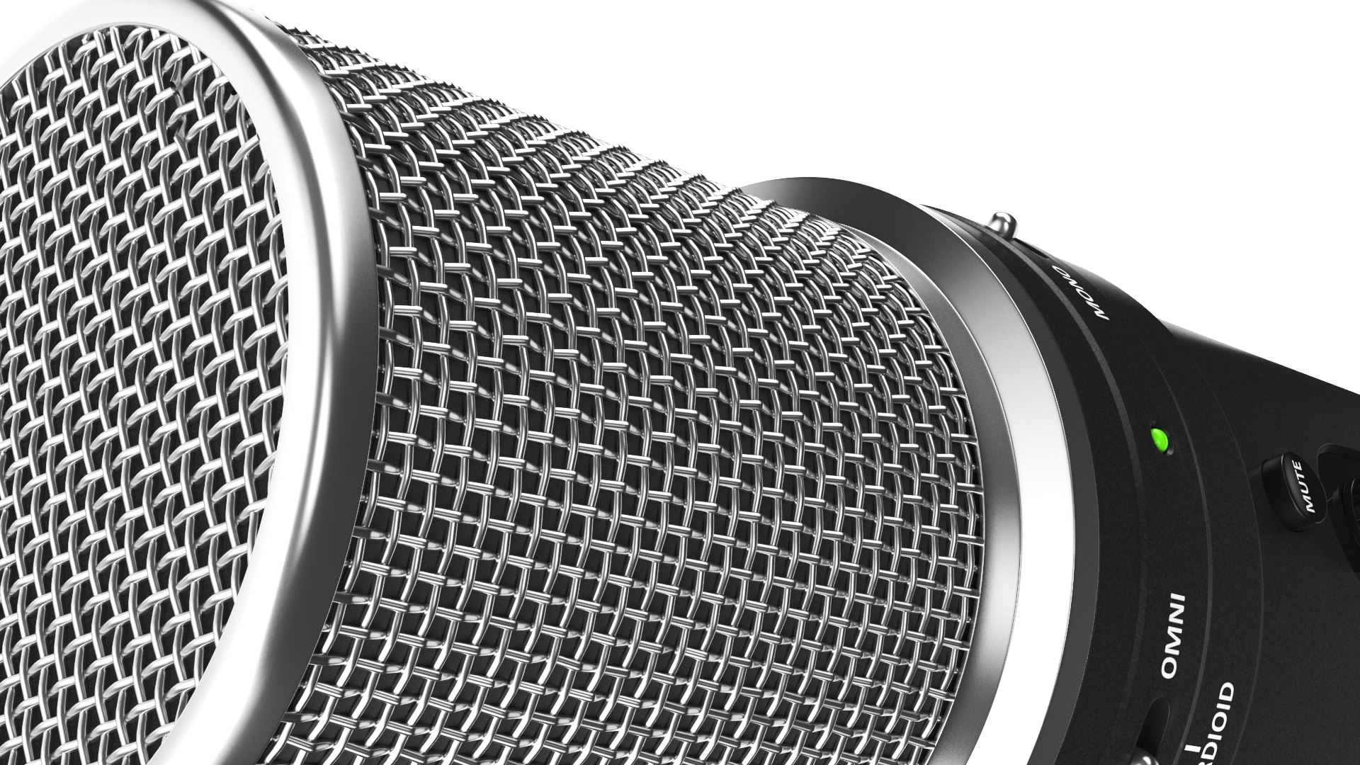 3D Condenser Microphone With Durable Arm - TurboSquid 1820845