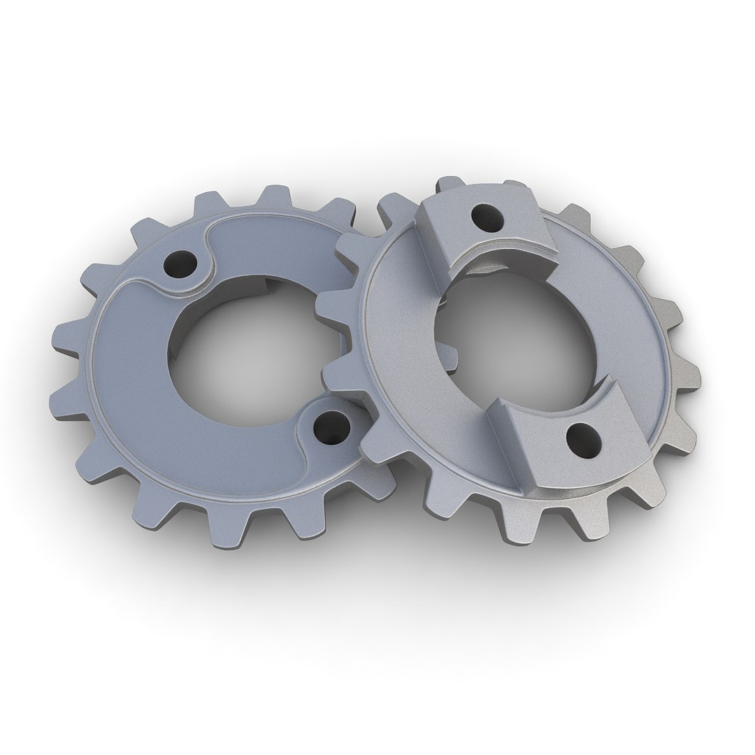 3d Model Gears Set 05