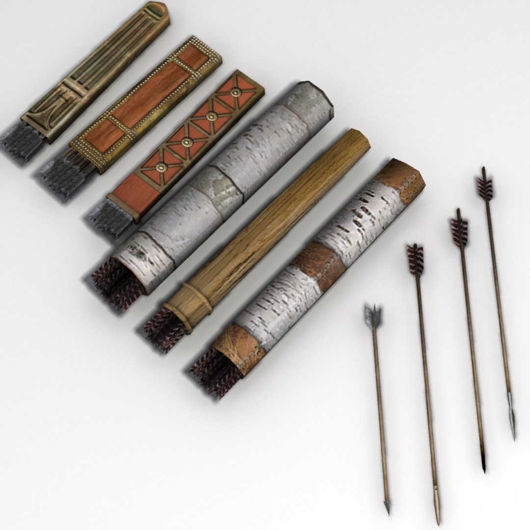 3d Model Arrows Quivers