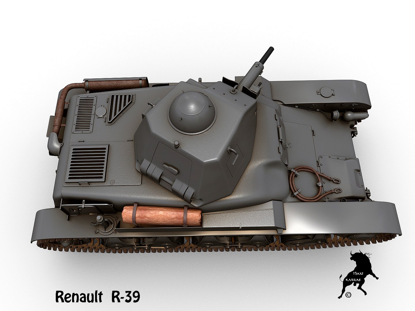 Renault R39 Model - TurboSquid 1237661