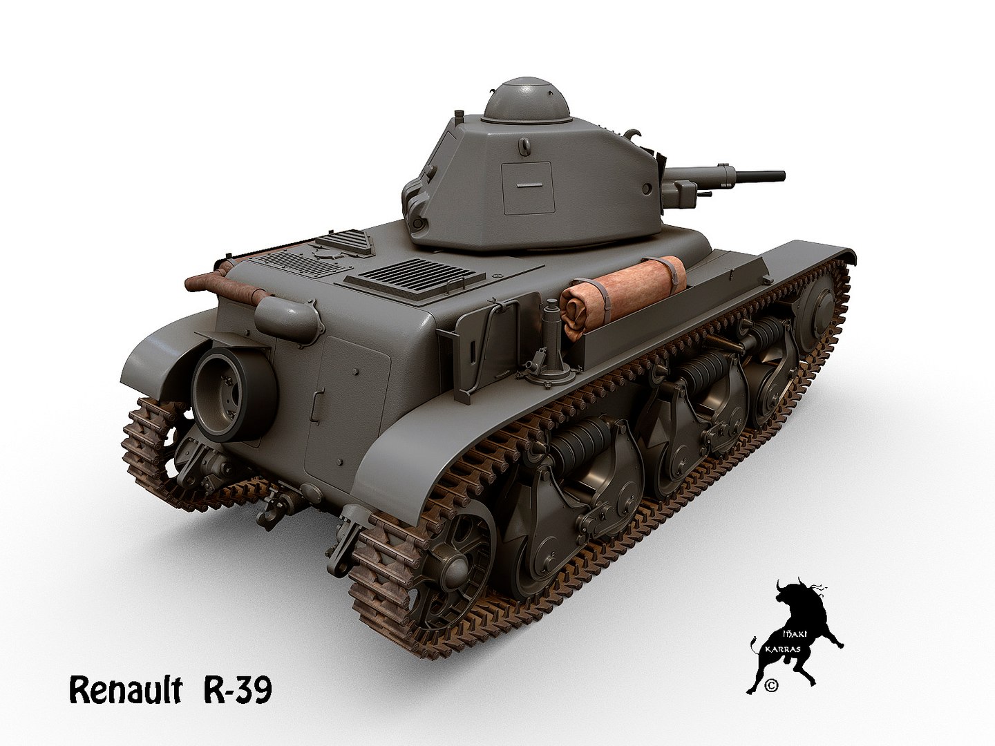 Renault R39 Model - TurboSquid 1237661