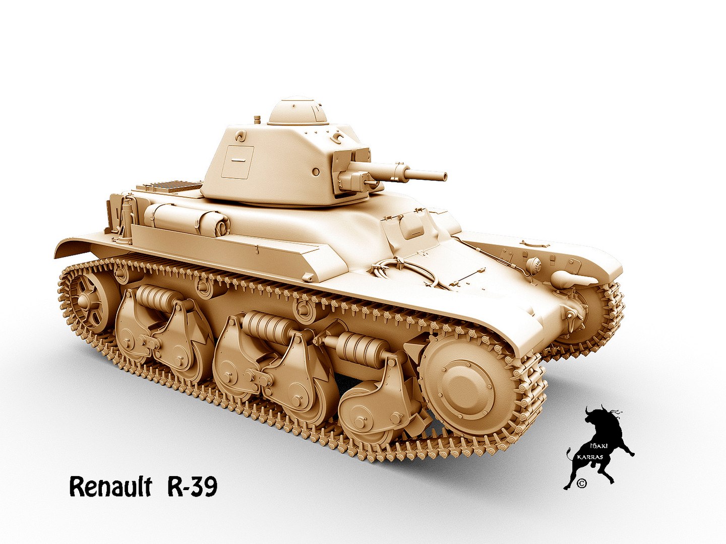 Renault R39 Model - TurboSquid 1237661