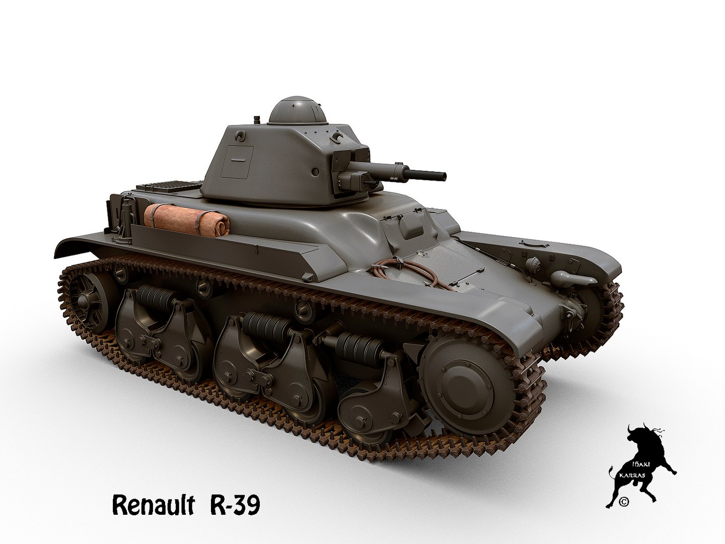 Renault R39 Model - TurboSquid 1237661