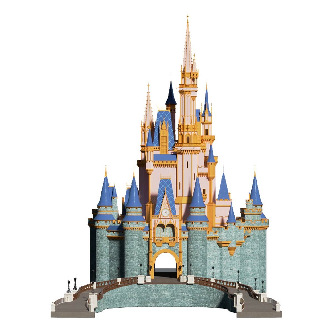 Walt Disney World 3D Model - TurboSquid 2469004