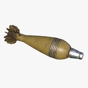 Mortar Shell 3D Models for Download | TurboSquid