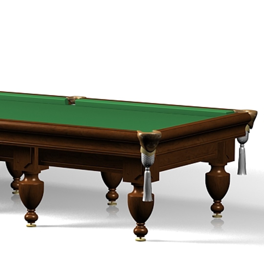 Russian Billiards Table 3d Model