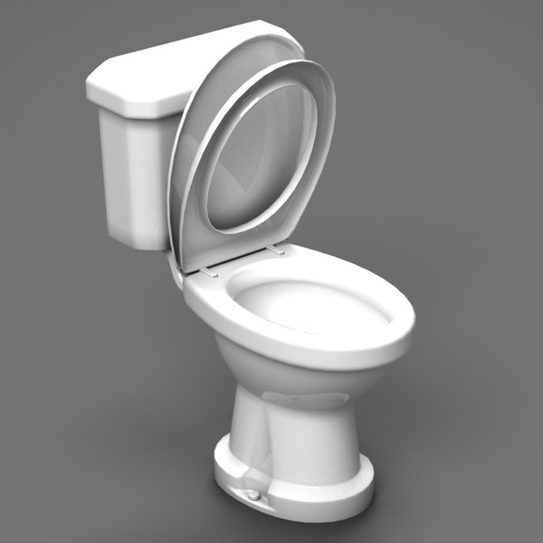 toilet seat 3d model